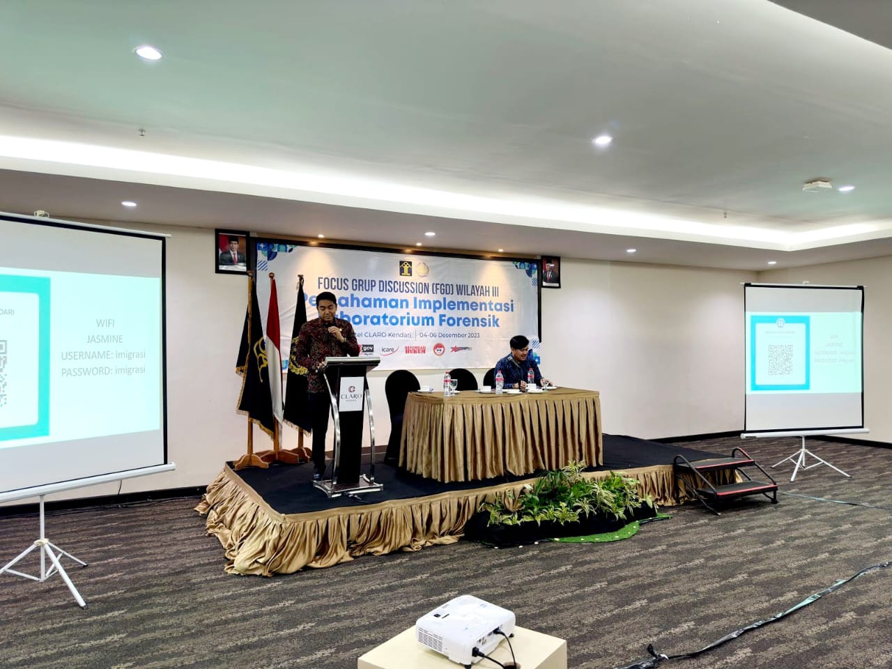 Implementasi Laboratorium Forensik Jadi Tema Pada FGD Keimigrasian